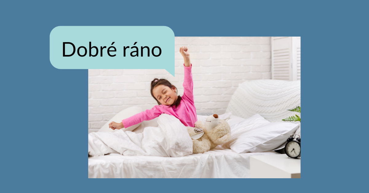 Greetings & parts of the day in Czech