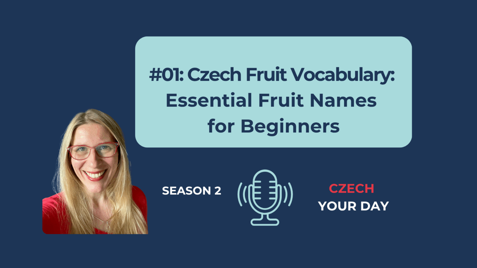 Czech Fruit Vocabulary: Essential Fruit Names for Beginners (S02/E01 ...
